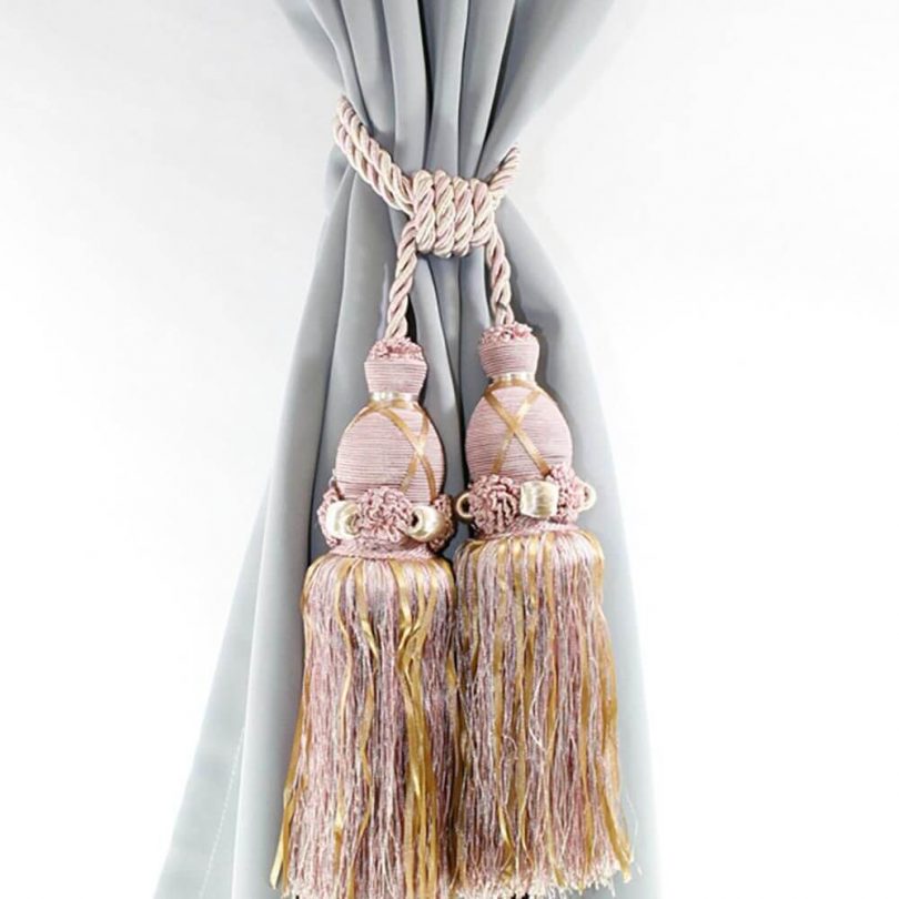 Top 50 Beautiful Floral, Tassel & Beaded Curtain Tie Back Ideas