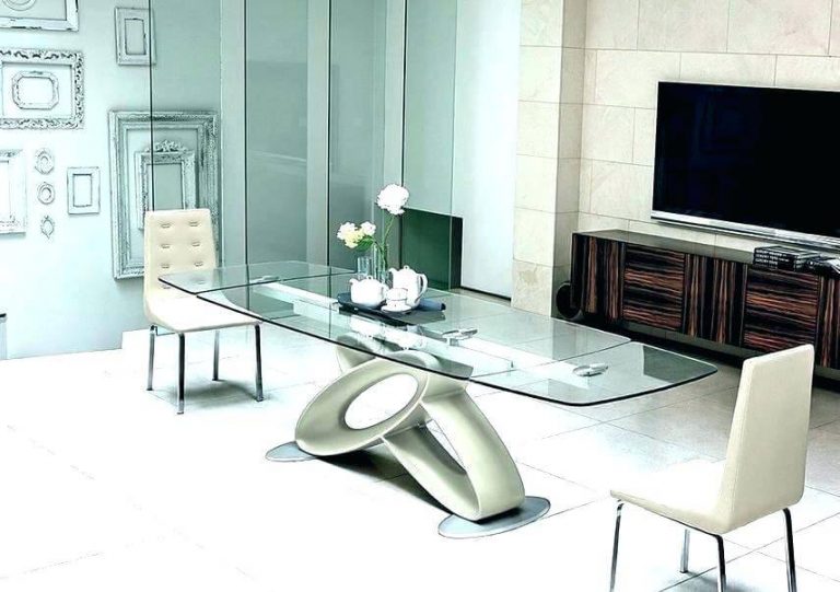 Contemporary Glass Dining Tables Ideas with Imges