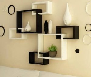 30 Unique Wall Shelf Decorating Ideas For Living Room